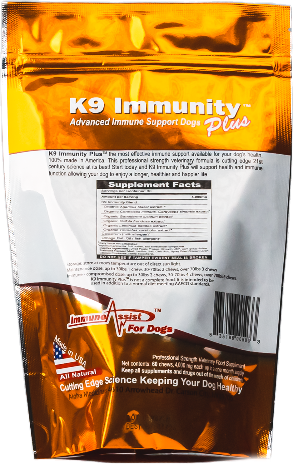 K9 Immunity Plus™ | K9medicinals.com